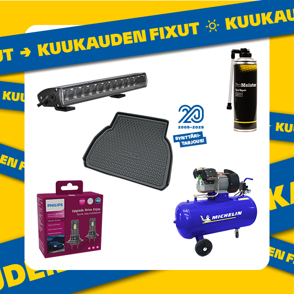 Kampanjat - kuukauden fixut tarjoukset ovat täällä!